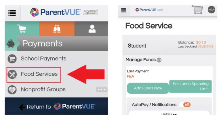 Lunch Account Payments - Sherwood School District